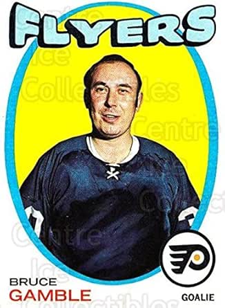 Amazon.com: (CI) Bruce Gamble Hockey Card 1971-72 Topps 104 Bruce ...