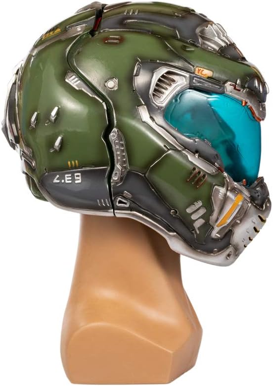 Chiefstore Doomguy Helmet Deluxe Resin Doom Slayer 1:1 Full Head Mask ...
