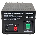 Amazon.com: TekPower TP1863 12 Amp DC 13.8V Regulated Power Supply with ...