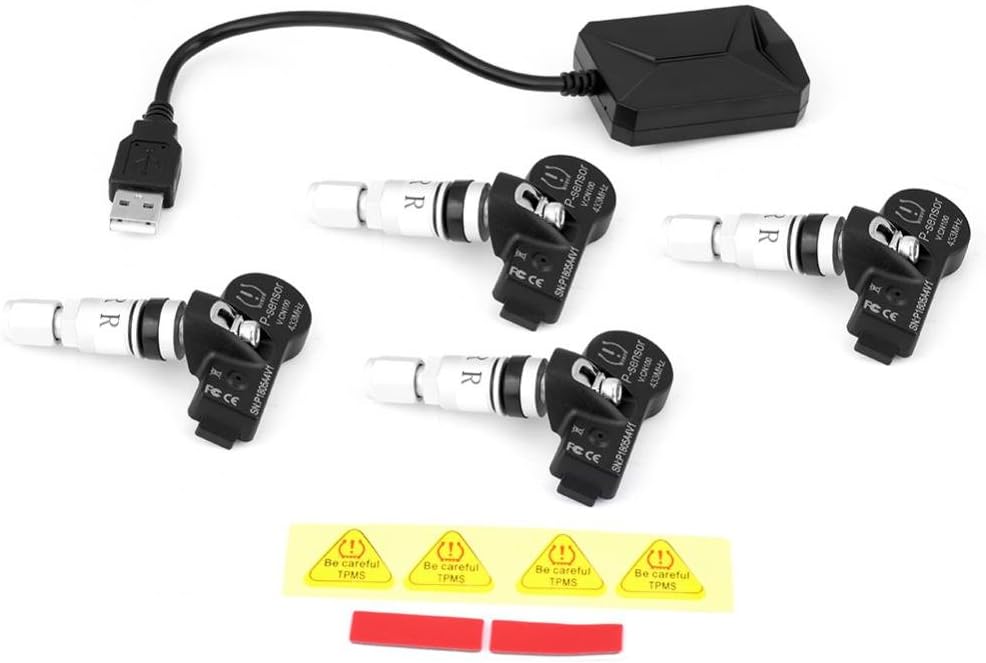 Sensores internos del sistema TPMS del monitor de la presión de ...