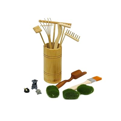 Buy Mini Zen Garden Rake Tool - Tabletop Meditation Rock Sand Garden ...