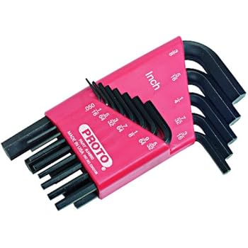 Stanley Proto J4995 Round Head Hex Key Set, 13-Piece: Amazon.ca: Tools ...