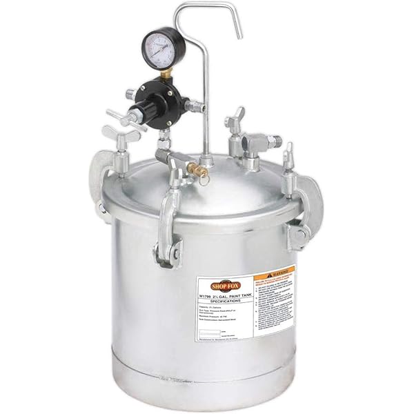 Binks 83C-211 Gallon Pressure Pot, Zinc Plated, Agitator,, 47% OFF