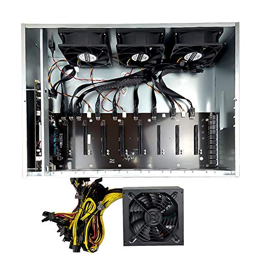 BsCom Mining Rig, 8 GPU Complete Miner Rig, Mining Machine System for Crypto Coin Currency ...