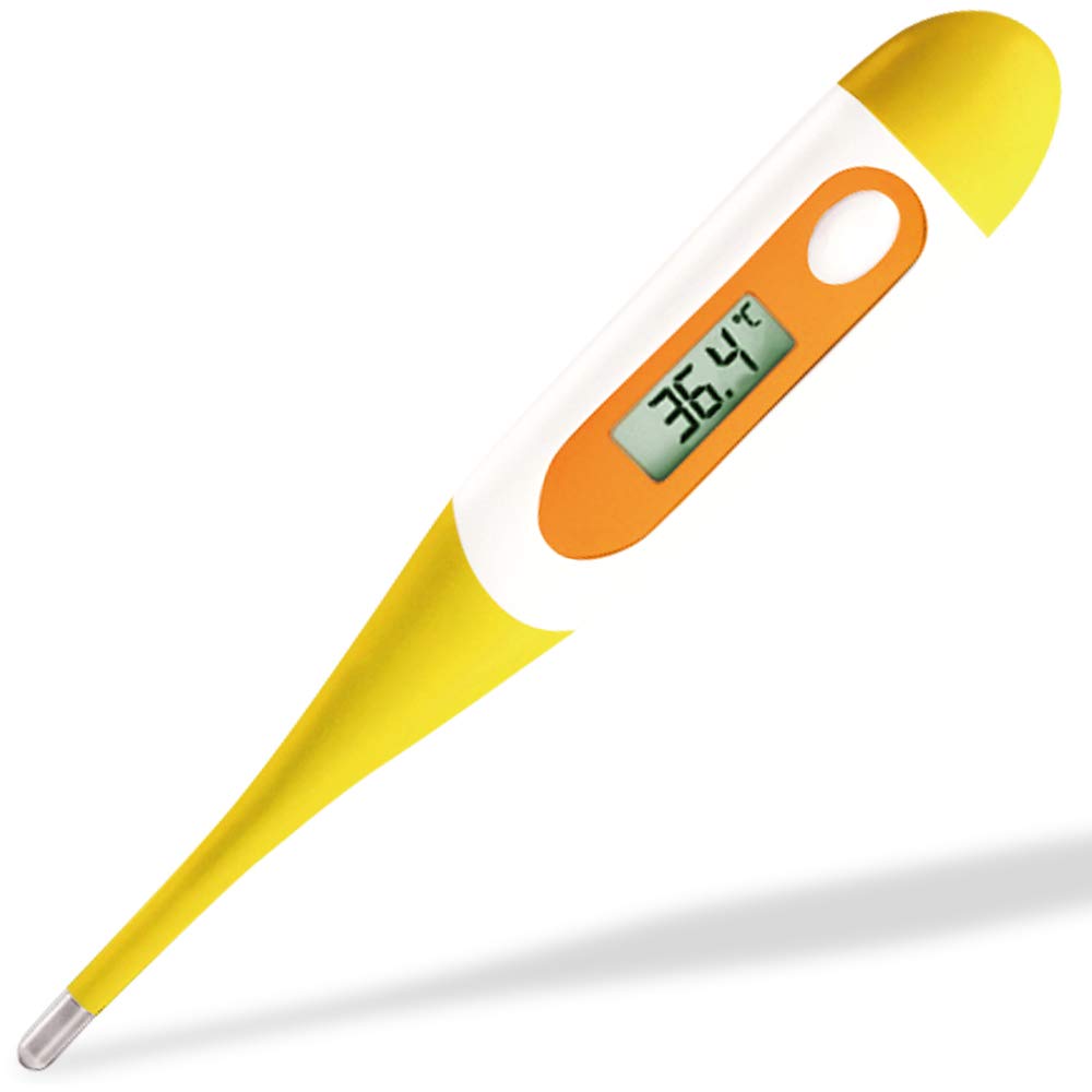 Easy@Home Digital Oral Thermometer, Rectal or Underarm Body Temperature ...