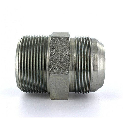 Parker 4-4 FTX-SS Male Adapter 1/4 JIC X 1/4 NPT Male Stainless Steel ...