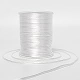 Amazon.com: 2 mm x 330 Feet Satin Nylon Cord, Silky Smooth Nylon String ...