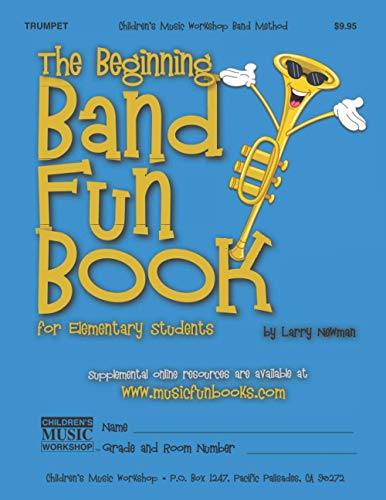 Amazon.com: The Beginning Band Fun Book (Trumpet): for Elementary ...