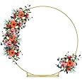 Amazon.com : 6.6FT Round Backdrop Stand, Wedding Metal Circle Balloon ...