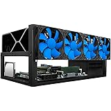 Amazon.com: Kingwin Bitcoin Miner Rig Case W/ 6, or 8 GPU Mining ...