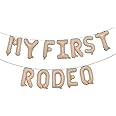 Amazon.com: My First Rodeo Party Decoration - Birthday Supplies, Banner ...