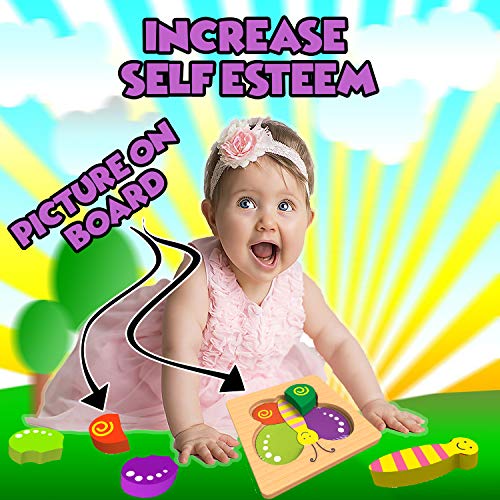 Jigsaw Puzzles for Toddlers Babies with Matching Picture Underneath ...