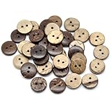 Amazon.com: New Upick 11/13/15/23mm 100pcs Shell Buttons Sewing Craft ...
