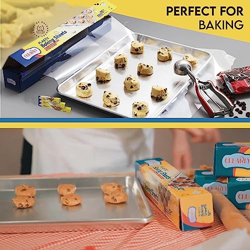 ROLL OF PLASTIC BAKING PARCHMENT SHEETS - NEW - Non Stick Plastic ...