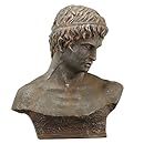 Amazon.com: A&B Home HP75768 Atticus Bust Sculpture, 19 by 9 by 22.5 ...