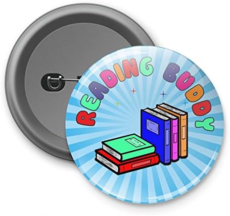 School Stickers Reading Buddy Button Badge – BigaMart