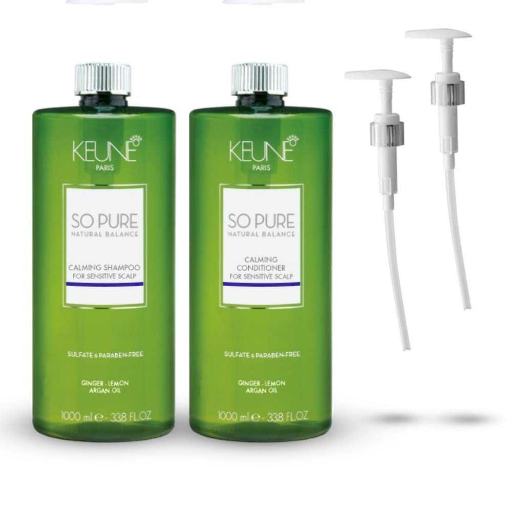 Amazon.com : Keune So Pure Natural Balance Calming Conditioner - 6.8 oz ...