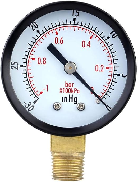 0 30inHg 0 1bar Mini Presi n Del Dial Del Metro Del Calibrador De 0-30inhg-0-1bar-mini-presi-n-del-dial-del-metro-del-calibrador-de