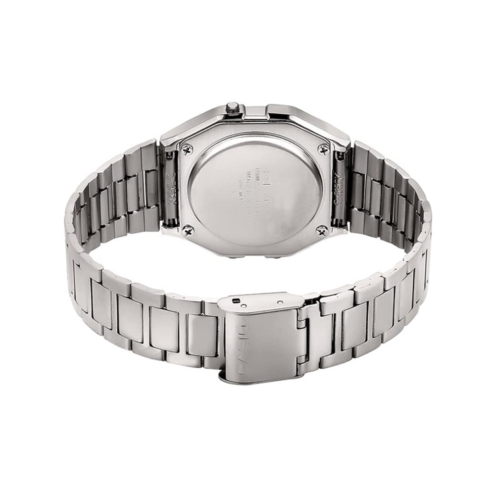 Casio Men's A158WA-1DF Stainless Steel Digital Watch | Pricepulse