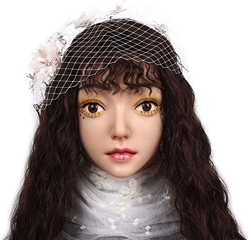 Silicone Mask Realistic Female Face Mask Handmade for Crossdresser ...