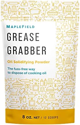 Grease Grabber Oil Solidifier Powder - Waste Cooking Oil Powder ...