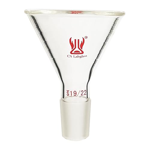 CS Labglass Glass Short Stem Powder Funnel with 50 mm Top Outer ...