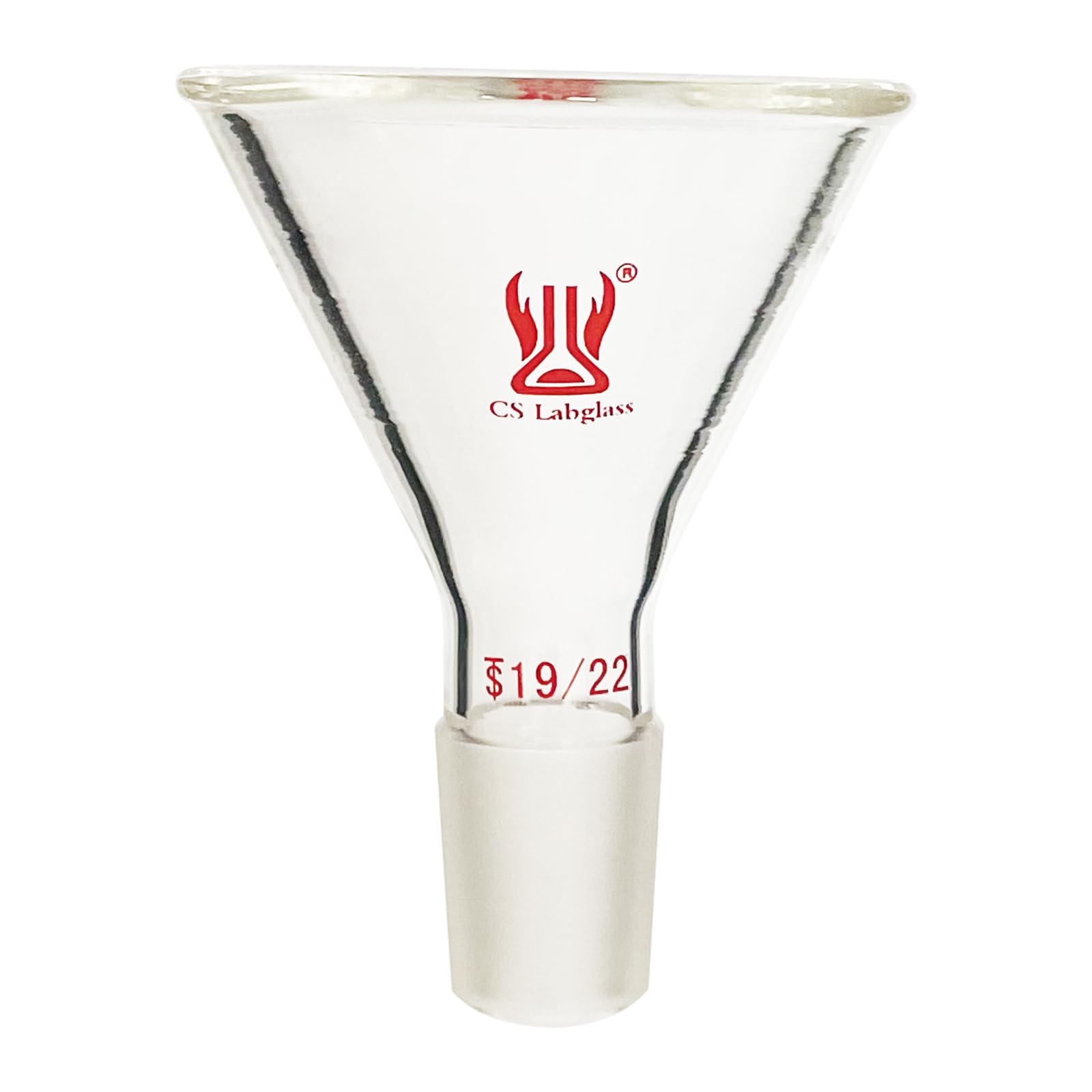 Glass Laboratory Funnel Glass Short Stem Funnel - 50mm Top With 19/22 ...