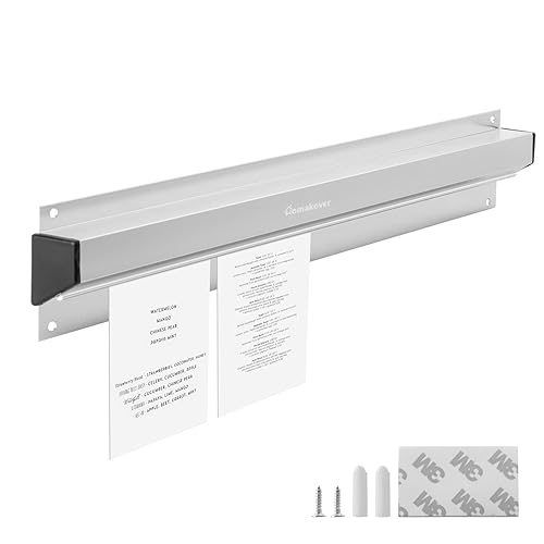 16 Inch Restaurant Receipt Holder, Silver Kitchen Slide Check Rack,Bill ...