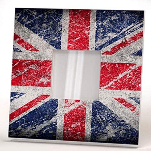 Amazon.com: UK Flag Union Jack Wall Framed Mirror Aged Fan Art Home ...