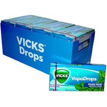 Amazon.com: Vicks Cough Drops Menthol (20 count): Health & Personal Care