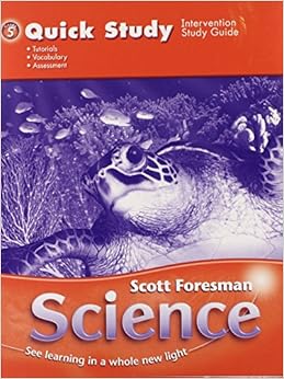 Amazon.com: SCOTT FORESMAN SCIENCE 2006 QUICK STUDY GRADE 5: ...
