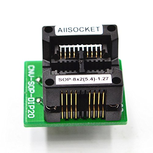 SOP8x2 ALLSOCKET SOP8x2-5.4-1.27 SOP8 Package SOIC8 SO8 SOP8X2 to ...