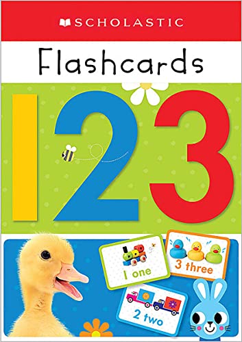 123 Flashcards: Scholastic Early Learners (Flashcards) | Pricepulse