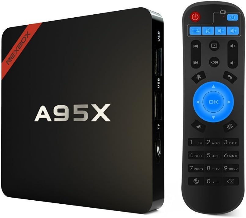 TV Box Android 5.1 A95X 4K HD WiFi 3D Amlogic S905 Quad Core 64 bit ...