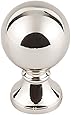 Top Knobs TK801PN Serene Collection 1" Kara Knob, Polished Nickel - - Amazon.com