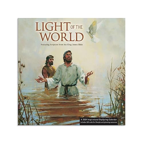 DaySpring - Light of the World 2024 Premium Wall Calendar Featuring ...