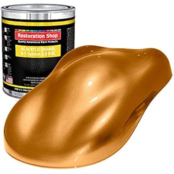 Amazon.com: Restoration Shop - Gallon ONLY - MAHOGANY BROWN METALLIC ...