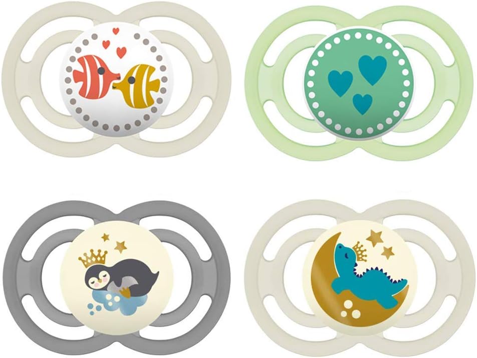 MAM Perfect Day & Perfect Night (2+2) Soothers Dummies 6-16 months ...