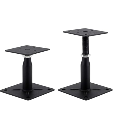 Screw Jacks Aazon.co: BGTLGIO Adjustable Support Jack For The Floor ...