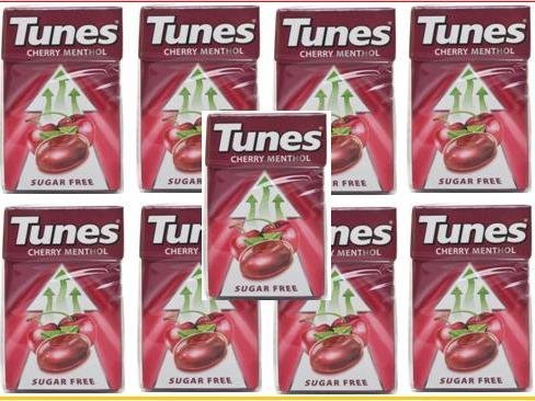 Tunes Cherry Menthol Sugar Free Pack Of 20x38g: Amazon.co.uk: Grocery