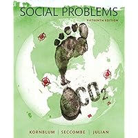 Amazon.com: Social Problems (15th Edition): 9780133974584: Kornblum ...