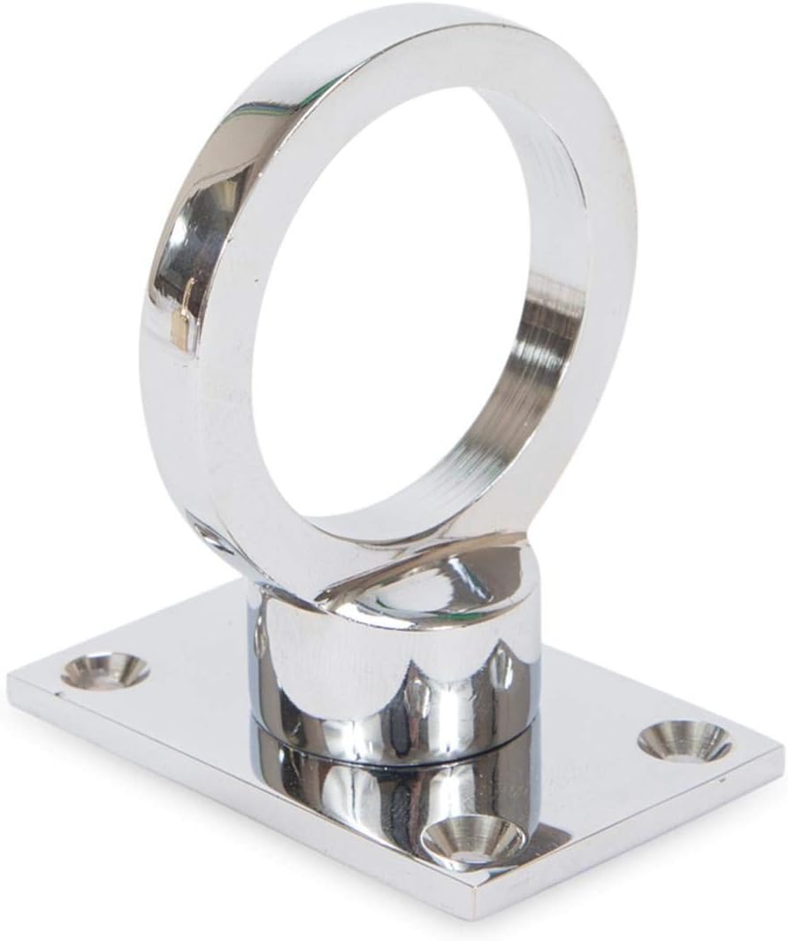Chrome - Low Profile Bracket by: Knot & Rope Supply - - Amazon.com