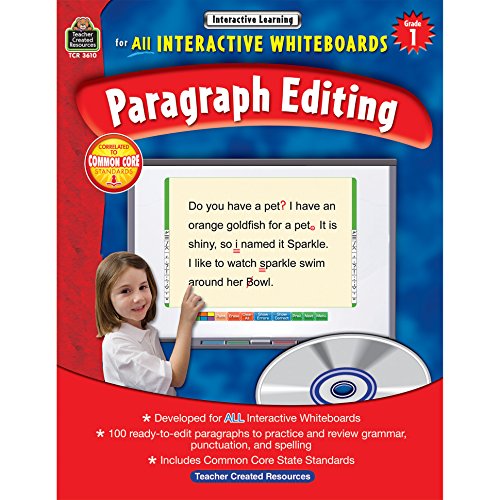 Amazon.com: Interactive Learning: Paragraph Editing Grade 1: ...