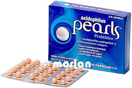 Pearls Acidophilus 30 cápsulas de D.H.U.: Amazon.es: Salud y cuidado ...