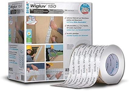 SIGA Wigluv 150 High Performance Tape Sealing Tape Facade Windproof 25 ...