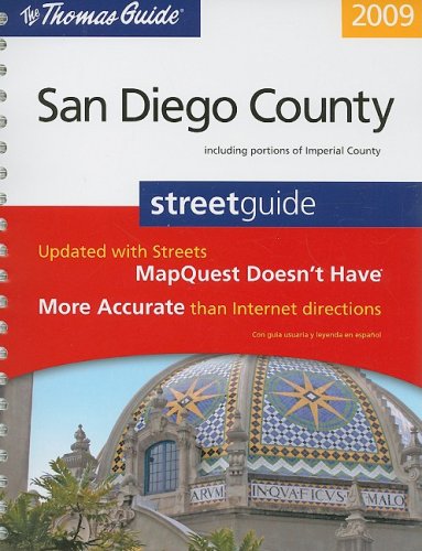 Thomas Guide 2009 San Diego County, California: Street Guide (Thomas ...
