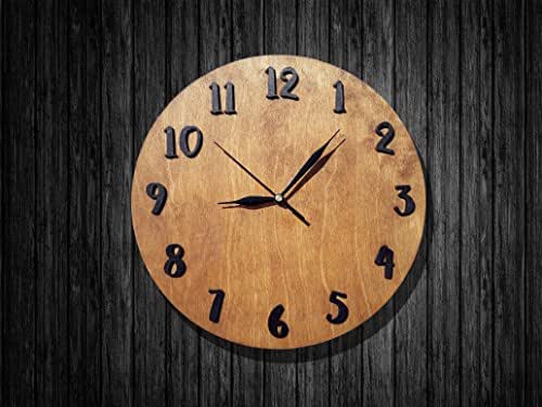 Amazon Clock Arabic Letters wooden Different Colors 2 Sizes amazon-clock-arabic-letters-wooden-different-colors-2-sizes