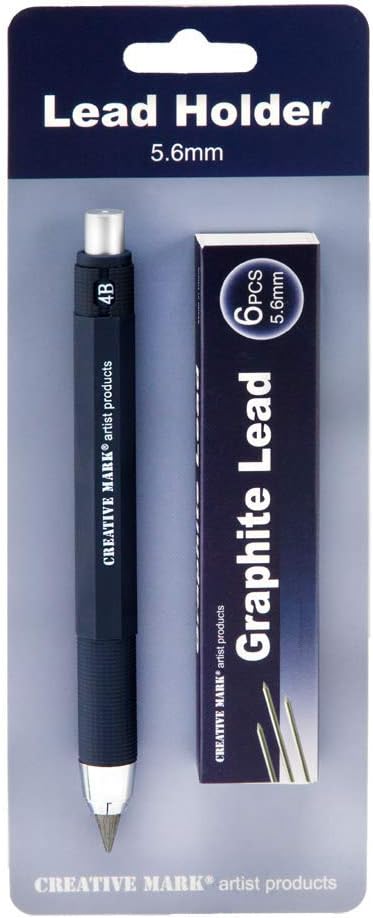 Amazon.com: Creative Mark Lead Holder Set - Graphite Holder, All Metal ...