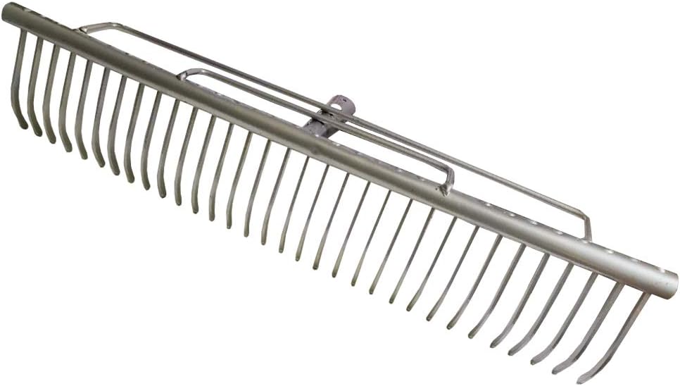 Amazon.com : Kids Helper 32-Tine Heavy Duty Garden Rake Head Landscape ...