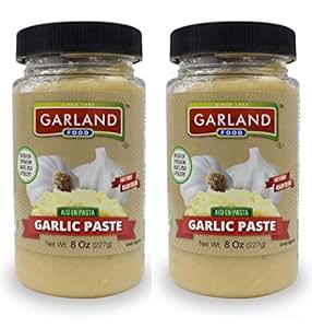 Amazon.com : Premium Garlic Paste - Superior Quality - NO Artificial ...